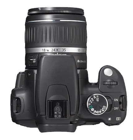 Canon Digital Rebel XT DSLR Camera with EF-S 18-55mm f3.5-5.6 Lens (Black) (OLD MODEL)