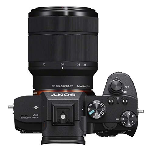 Sony a7III Full Frame Mirrorless Camera ILCE-7M3K/B with 2 Lens SEL2870 FE 28-70mm F3.5-5.6 OSS and SEL85F18 FE 85mm F1.8 Set + Deco Gear Case 2 x 64GB Memory Cards Extra Battery Kit Deluxe Bundle
