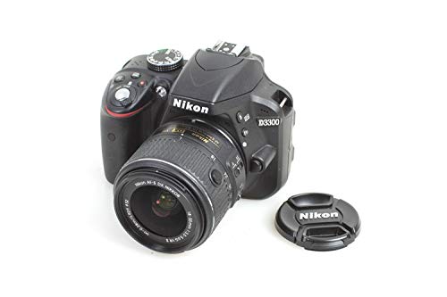 D3300 Nikon 24.5 MP CMOS Digital SLR with DX NIKKOR 18-55MM & 55-200MM Lenses
