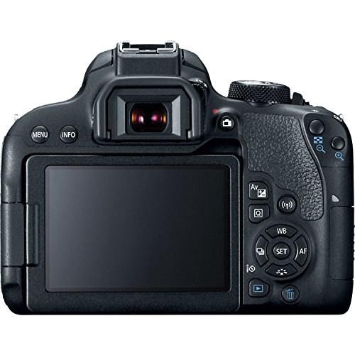 800D (T7i) DSLR Camera with EF-S 18-55mm f/4-5.6 is STM Lens Bundle, Starter Kit with Accessories (Gadget Bag, Extra Battery, Digital Slave Flash, 128Gb Memory, 50" Tripod and More)