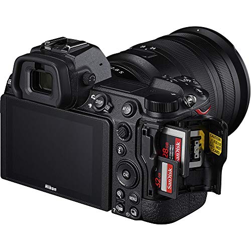 Nikon Z 7II 45.7MP Mirrorless Digital Camera with 24-70mm Lens (1656) USA Model Deluxe Bundle with SanDisk 64GB Extreme SD Card + Nikon FTZ Adapter + Nikon Camera Bag + Editing Software + More