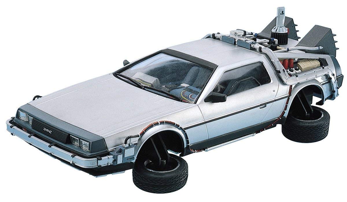 Aoshima 1/24 Scale Kit 11867 Back to The Future Part 2 Delorean