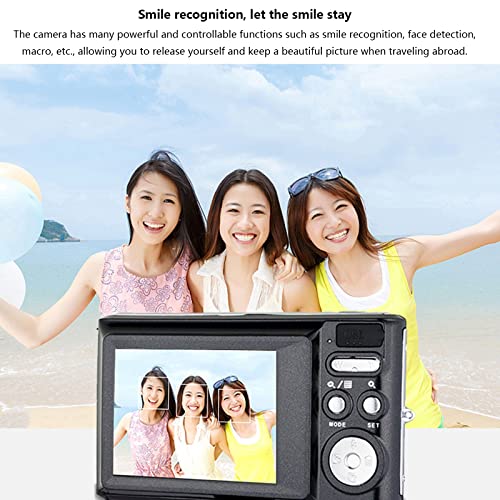 LINXHE 2.4 inch LCD HD Mini Digital Camera, Video Camera Students Cameras 21MP Compact Camera Travel,Holiday,Birthday Present for Kids/Beginners/Teens/Seniors (Color : Red)