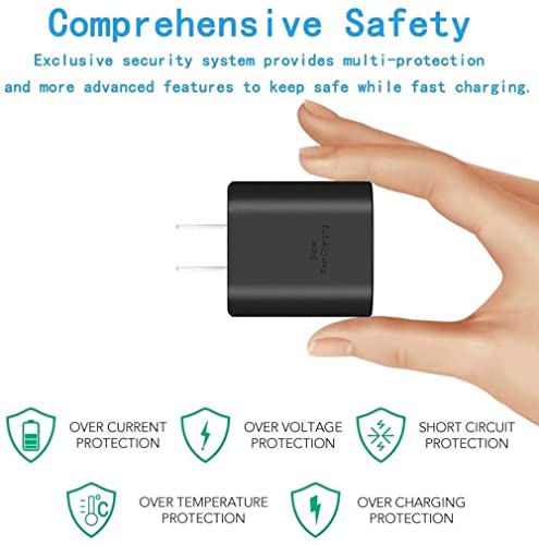 Samsung Super Fast Charger, 45W USB-C Super Fast Charging Wall Charger - PD GaN Power PPS Charger for Samsung Galaxy S23 S22 Ultra Plus S20 Note10 Tab S8 Ultra Plus S7 Fe S21 A53 A52 Z Fold Flip 3 5G