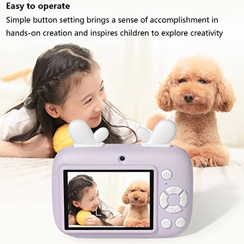 LINXHE Digital Camera, HD 1080P Camera with LCD Screen, Compact Portable Mini Cameras for Students, Teens, Kids (Color : Green)