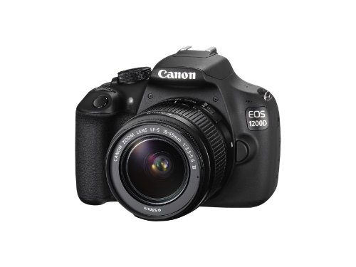 Canon EOS 1200D Digital SLR Camera with EF-S 18-55mm f/3.5-5.6 III Lens - International Version (No Warranty)