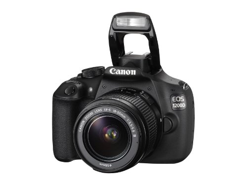 Canon EOS 1200D Digital SLR Camera with EF-S 18-55mm f/3.5-5.6 III Lens - International Version (No Warranty)