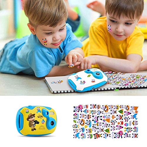 LKYBOA Creative Cute Child Camera -Digital Camera for Kids Gifts, Camera for Kids 3-10 Year Old 3.5 Inch Large Screen with Card (Color : Pink)