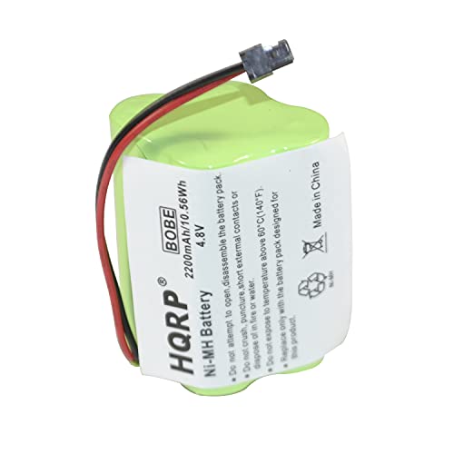 HQRP 2200mAh Battery Works with Uniden Bearcat BP-180 BP180 BP-250 BP250 BBTY0356001 BC245 BC245XLT UBC245XLT BC250 BC250D BC296 BC296D Scanner