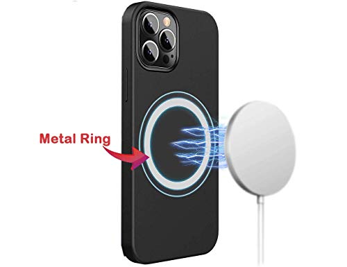 WYNK Magnetic Wireless Charger Universal Metal Rings 6 PCS Compatible for Apple Magsafe Charger, Compatible with iPhone 14/13/12 Series(Mini/Plus/Pro/Pro Max) and Samsung Galaxy(Black+White+Sliver)