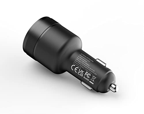 Syncwire Bluetooth 5.1 FM Transmitter for Car, 38W PD&QC3.0 Fast Charger Wireless Radio Adapter Bass Sound Music Player Car Kit with Hands-Free Calling Support USB Drive