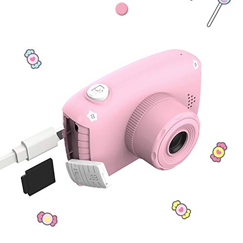 LKYBOA Children's Camera Can Take Pictures Cartoon Digital Camera Boys and Girls High List Anti Toy Gift