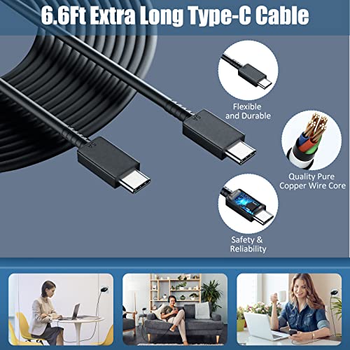 Fast Charger Type C,Samsung 45W USB C Charger Super Fast Charging Block with 6.6Ft Android Phone Charger Cable for Samsung Galaxy S23/S23 Ultra/S23 Plus/S22 Ultra/S22/S22+/S20Ultra/Note 10 Plus,Tab S8