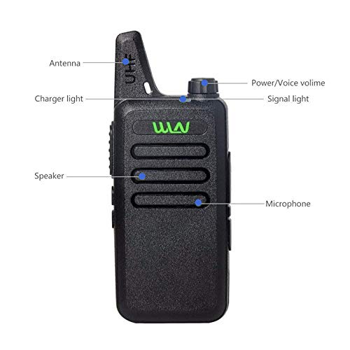UHF 400-470 MHz MINI-handheld WLN KD-C1 Walkie Talkie Transceiver Radio …