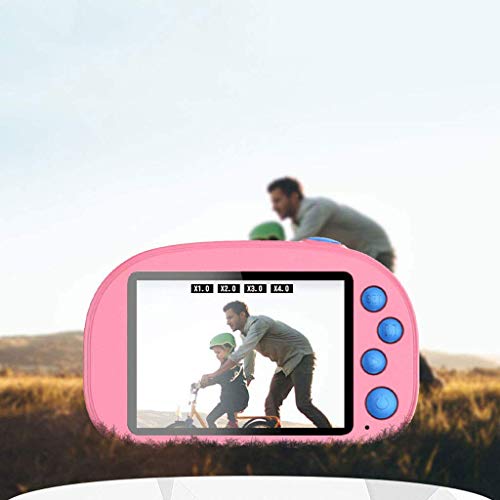 LKYBOA Children's Digital Camera - Small SLR Toy Touch Screen Kids Camera (102 * 64 * 35mm) (Color : A)