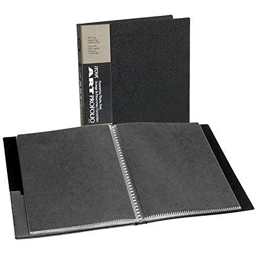 Itoya Art Profolio Storage/Display Book 9 in. x 12 in. 24 [Pack of 2 ]