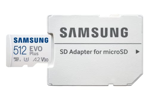 Samsung 512GB EVO+ Micro SD Memory Card for Samsung Phone Works with Galaxy Note 20 Ultra 5G, A42 5G, A21 Phone (MB-MC512KA) Bundle with (1) Everything But Stromboli MicroSDXC & SD Card Reader