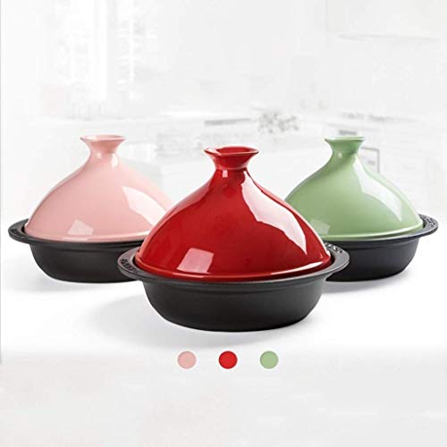 JAHH Chef's Classic Enameled Cast Iron Round Covered Casserole, Red Wok,Soup Pot,Frying Pan (Color : white-Dinosaur Doodle4)