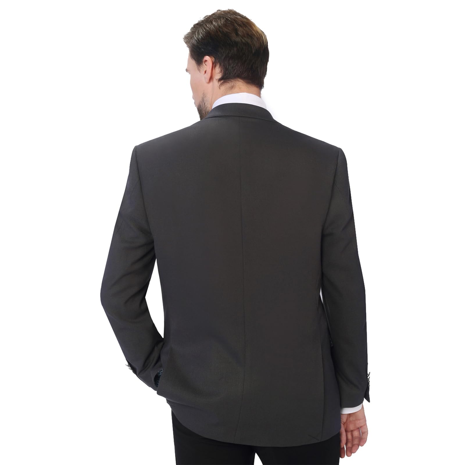 Mens Blazer Jacket - Classic Fit Sport Coat, Casual Suit Jacket, Regular/Short/Tall Grey