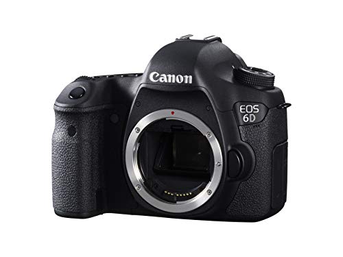 Canon EOS 6D 20.2 MP CMOS Digital SLR Camera with 3.0-Inch LCD (Body Only) - Wi-Fi Enabled - International Version (No Warranty)