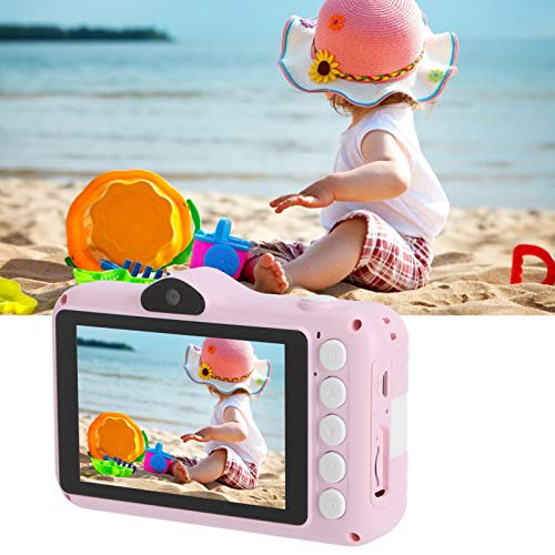 Kids Gift, High‑definition Action Camera USB Charging Wide-angle Lens 12MP 3.5 Inch for Taking Photo for Video