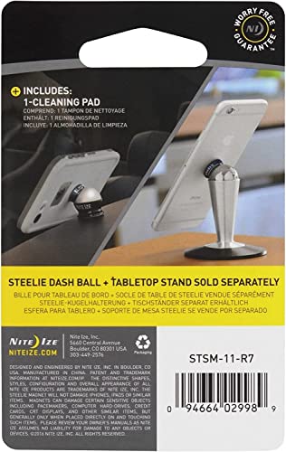 Nite Ize Original Steelie Magnetic Phone Socket - Additional Magnet for Steelie Phone Mounting Systems