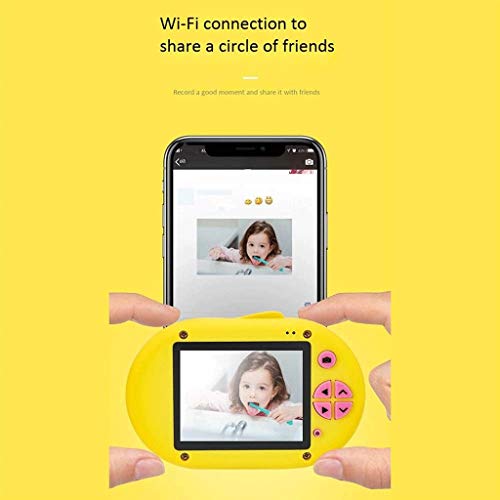 LKYBOA Kids Camera Toys for 3-12 Year Old, Children's Digital Camera Games Camera Video with Protective Bag for Children Birthday Gift (Color : A)