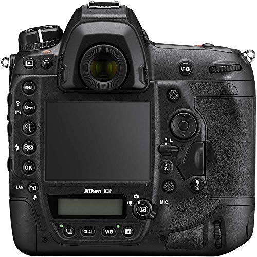 Nikon D6 DSLR Camera (Body Only) (1624) + 120GB XQD Card + 2 x EN-EL18C Battery + Case + Corel Photo Software + Light + HDMI Cable + Cleaning Set + Flex Tripod + More (International Model) (Renewed)