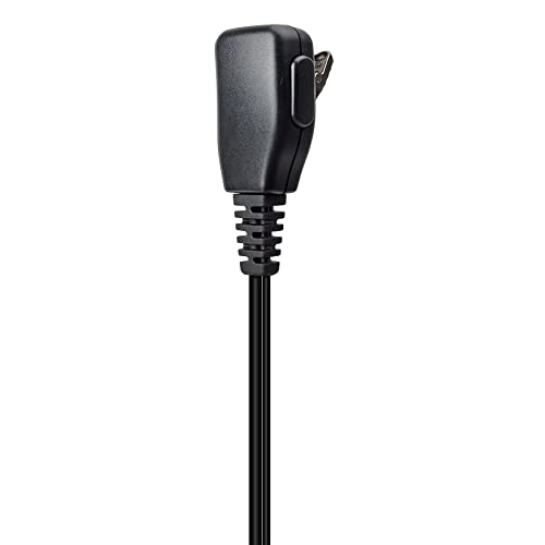 UAYESOK Acoustic Tube Walkie Talkie Earpiece with Mic PTT for YAESU Vertex FT-60 FT-60R FT-70 FT-70DR FT-1DR FT3DR VX-10 VX-110 VX-150 VX-400 Retevis RB15 RT40B