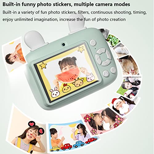 LINXHE Digital Camera, HD 1080P Camera with LCD Screen, Compact Portable Mini Cameras for Students, Teens, Kids (Color : Red)