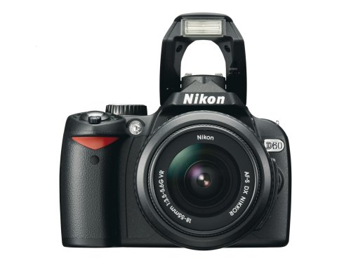 Nikon D60 DSLR Camera with 18-55mm f/3.5-5.6G Auto Focus-S Nikkor Zoom Lens