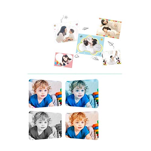 LKYBOA Children's Digital Camera - Kids Digital Camera Kids Camera Inch Screen Portable Compact Children's Cartoon Digital Front (Color : Pink)