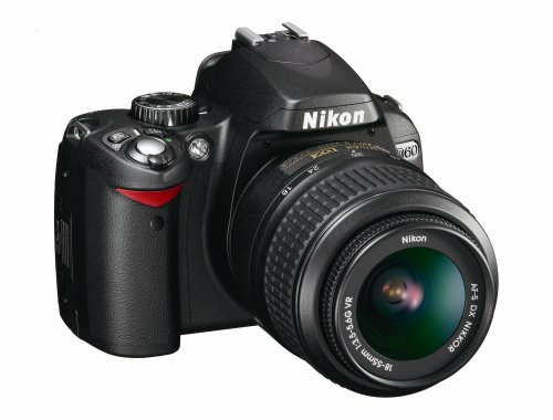 Nikon D60 DSLR Camera with 18-55mm f/3.5-5.6G Auto Focus-S Nikkor Zoom Lens