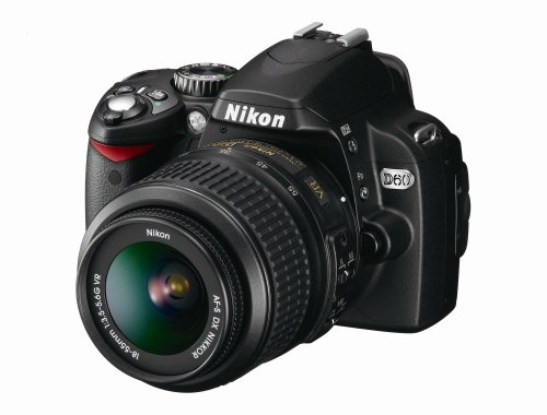 Nikon D60 DSLR Camera with 18-55mm f/3.5-5.6G Auto Focus-S Nikkor Zoom Lens