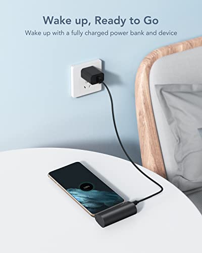 Charmast USB C Portable Charger Power Bank, Battery Pack 5000mAh, 20W PD 18W QC 3.0 Fast Charging Portable Phone Charger for Samsung Galaxy S21, S20, S10, Note 20, Moto, Google Pixel, LG, and More