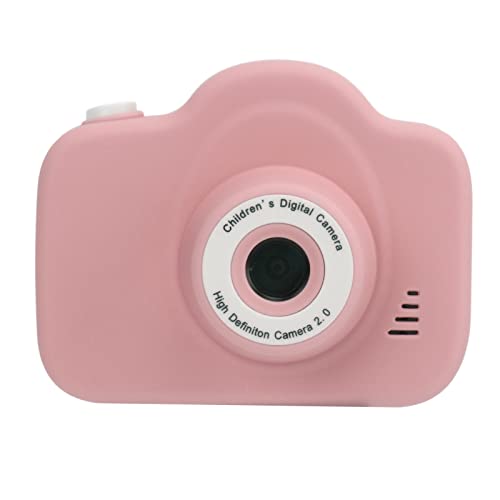 070 Camera Cartoon Child Camera Portable Cartoon Child Camera Kids Gift High Pixel One Key Video Recording Kids Mini Camera Gift for Kid Camera (Pink)
