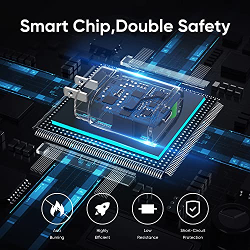 Super Fast USB Type C Charger Kit Compatible Android Phone Samsung Galaxy S22, S22 Plus, S20 / S21 Ultra Plus 5G, Note 20 / Note 10 Plus/S9/S8/S10e/S10, Pixel 6 Pro, 25W PD Wall Power Adapter & Cable