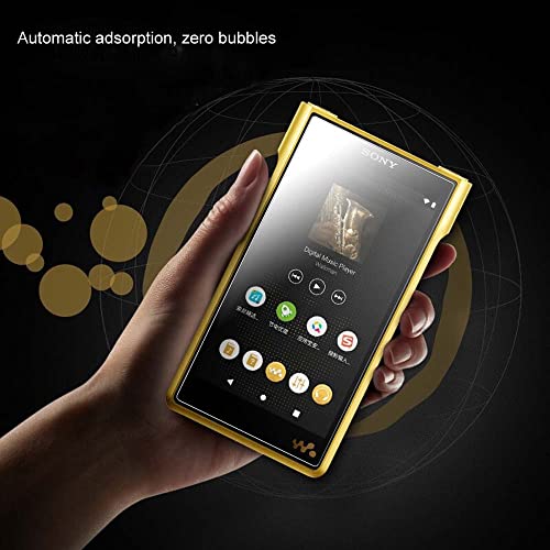 BestforYou 2pcs 9H Scratch-Proof Premium Protective Screen Protector Film Tempered Glass for Sony Walkman NW-WM1AM2 WM1AM2 NW-WM1ZM2 WM1ZM2 (2PCS)