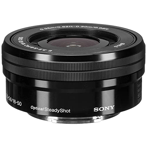 Sony Alpha a6100 Mirroless Digital Camera with E PZ 16-50mm OSS Lens + A-Cell Accessory Bundle Includes: SanDisk 64GB Memory Card + Case + Pistol Grip Tripod + Much More