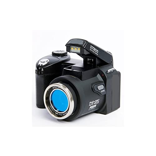 Camera 2022 Digital Camera HD DMillion Pixel Auto Professional DSLR Video Camera 24X Optical Zoom Three Lens Digital Camera (Size : A, Color : D7200 with US Plug)