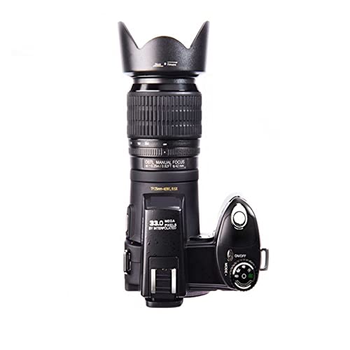 Camera 2022 Digital Camera HD DMillion Pixel Auto Professional DSLR Video Camera 24X Optical Zoom Three Lens Digital Camera (Size : A, Color : D7200 with US Plug)