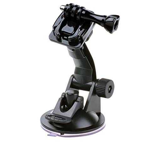 Smatree Suction Cup Mount Compatible for GoPro MAX / GoPro Hero 9/8/7/6/5/4/3+/3/Session/GOPRO HERO 2018/DJI OSMO Action Camera
