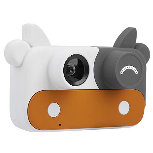 Worii 400Mah Battery Strong Endurance Capacity Mini Children Camera 9 Kinds Special Effects Cow Children Camera Fun Camera Specially Designed for Children Good Gifts(Brown)