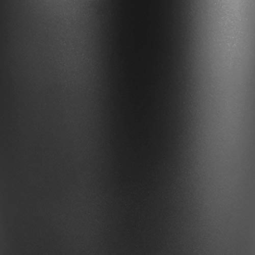 mDesign Metal Rubbish Bin – Round Waste Bin for The Kitchen, Bathroom and Office – Waste Paper Bin for The Entire Household – Grey