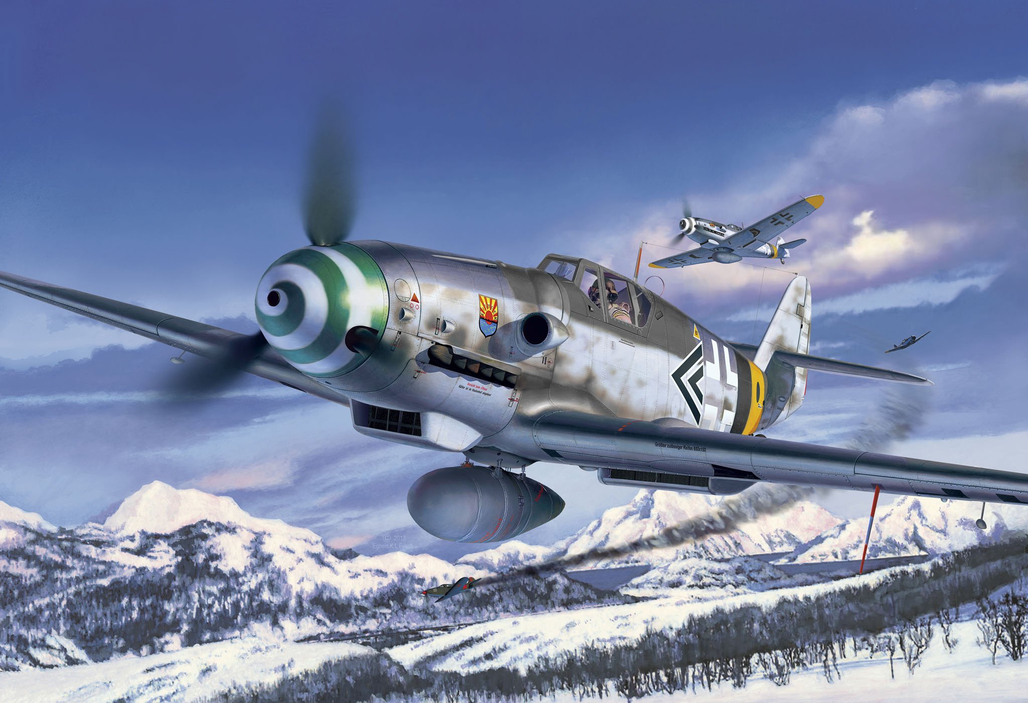 Revell 04665 Messerschmitt Bf109 G-6 Plastic Model Kit