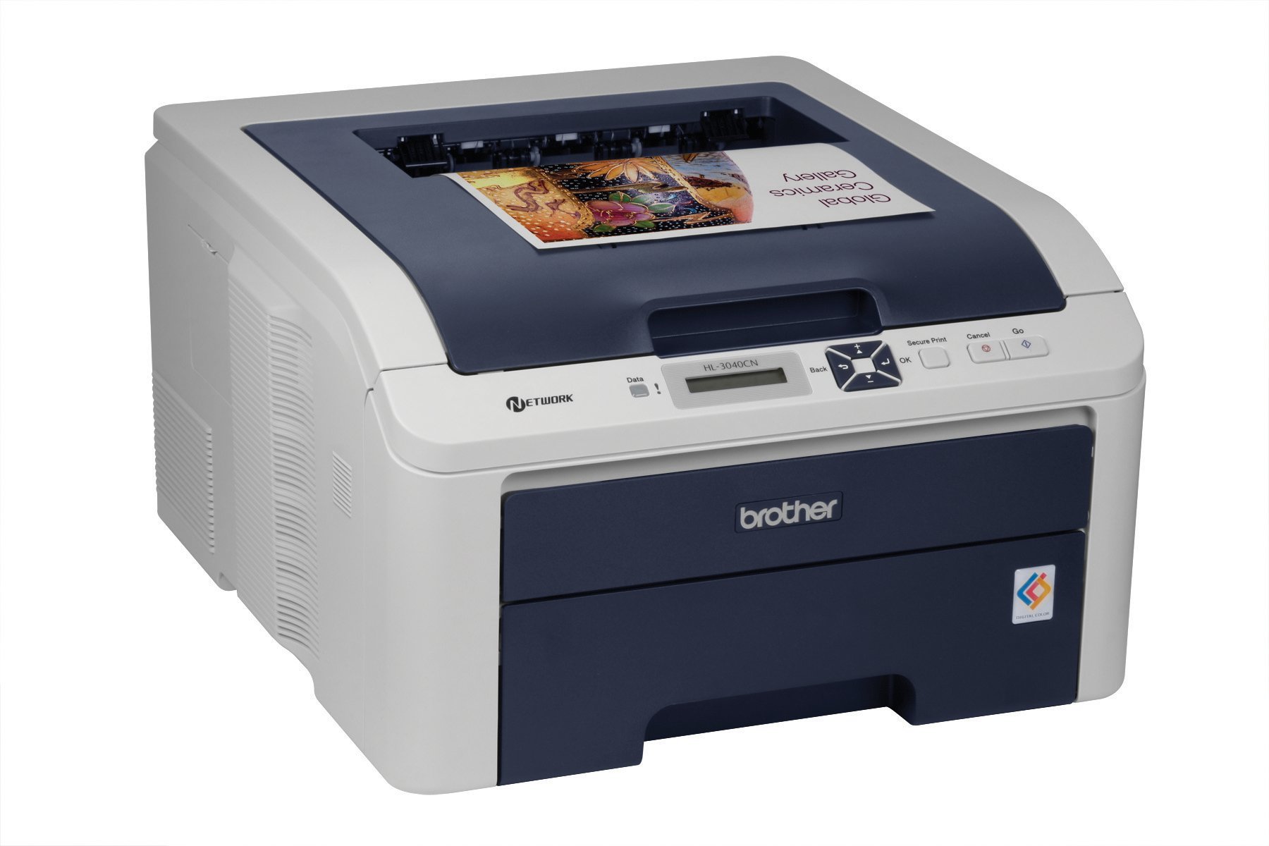 Brother HL-3040CN Compact Digital Color Printer with Networking