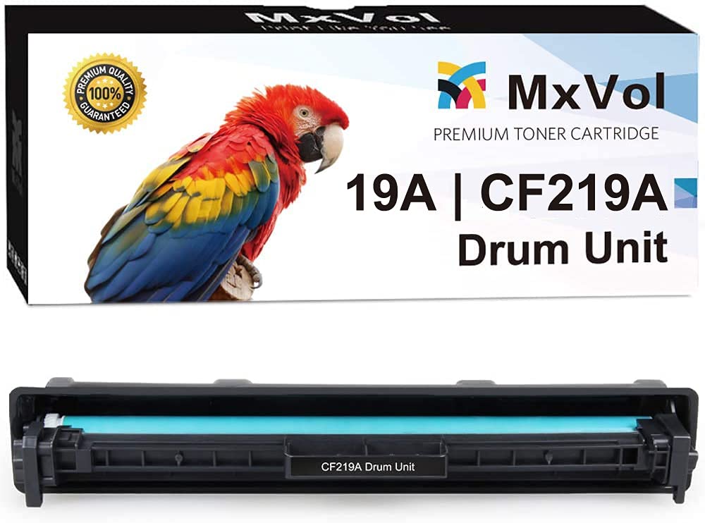 MxVol Compatible Drum Unit Replacement for HP 19A CF219A Imaging Drum, Yields Up to 12,000 Pages use for HP Laserjet Pro M102w M130fw M130nw M130fn M102 M130 Printer, Black 1-Pack