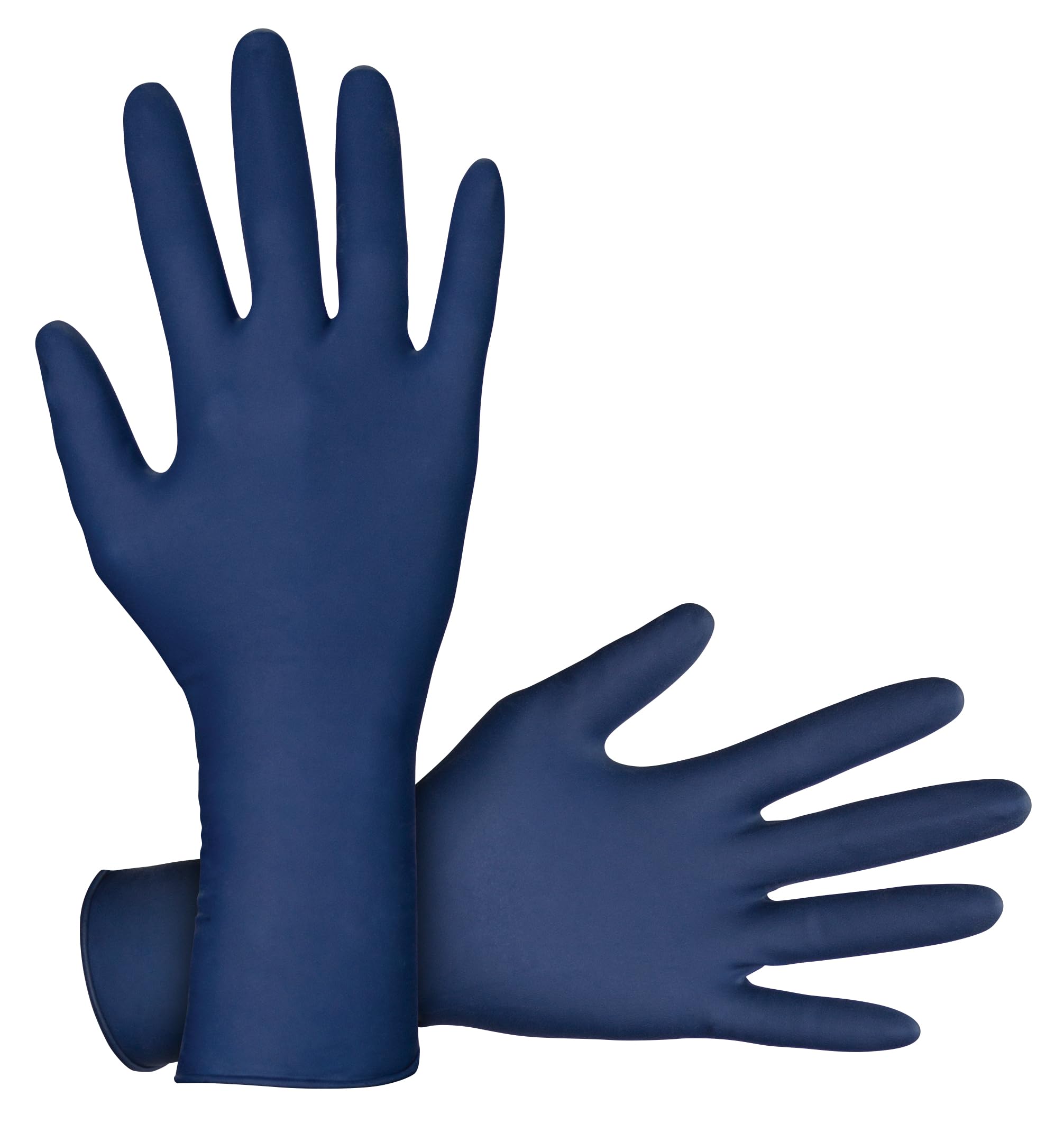 SAS Safety 6603-20 Thickster Powder-Free Exam Grade Disposable Latex 14 Mil Gloves, Large, 50 Gloves