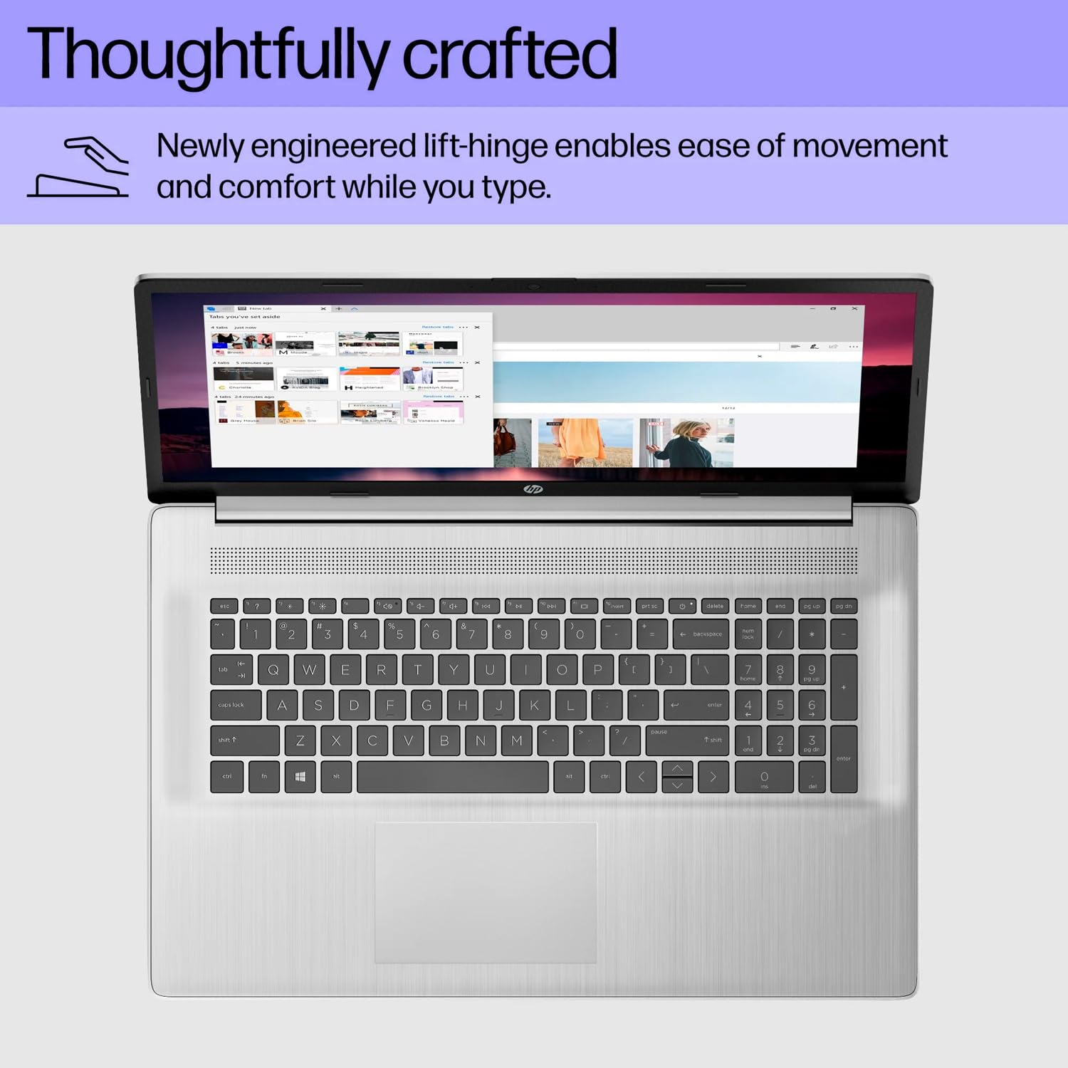 HP 2022 Newest Pavilion Laptop, 15.6" Full HD Touchscreen, AMD Ryzen 5 5500U Processor, 16GB RAM, 1TB SSD, Backlit Keyboard, Webcam, HDMI, B&O Audio, Wi-Fi 6, Bluetooth, Windows 11 Home, Silver
