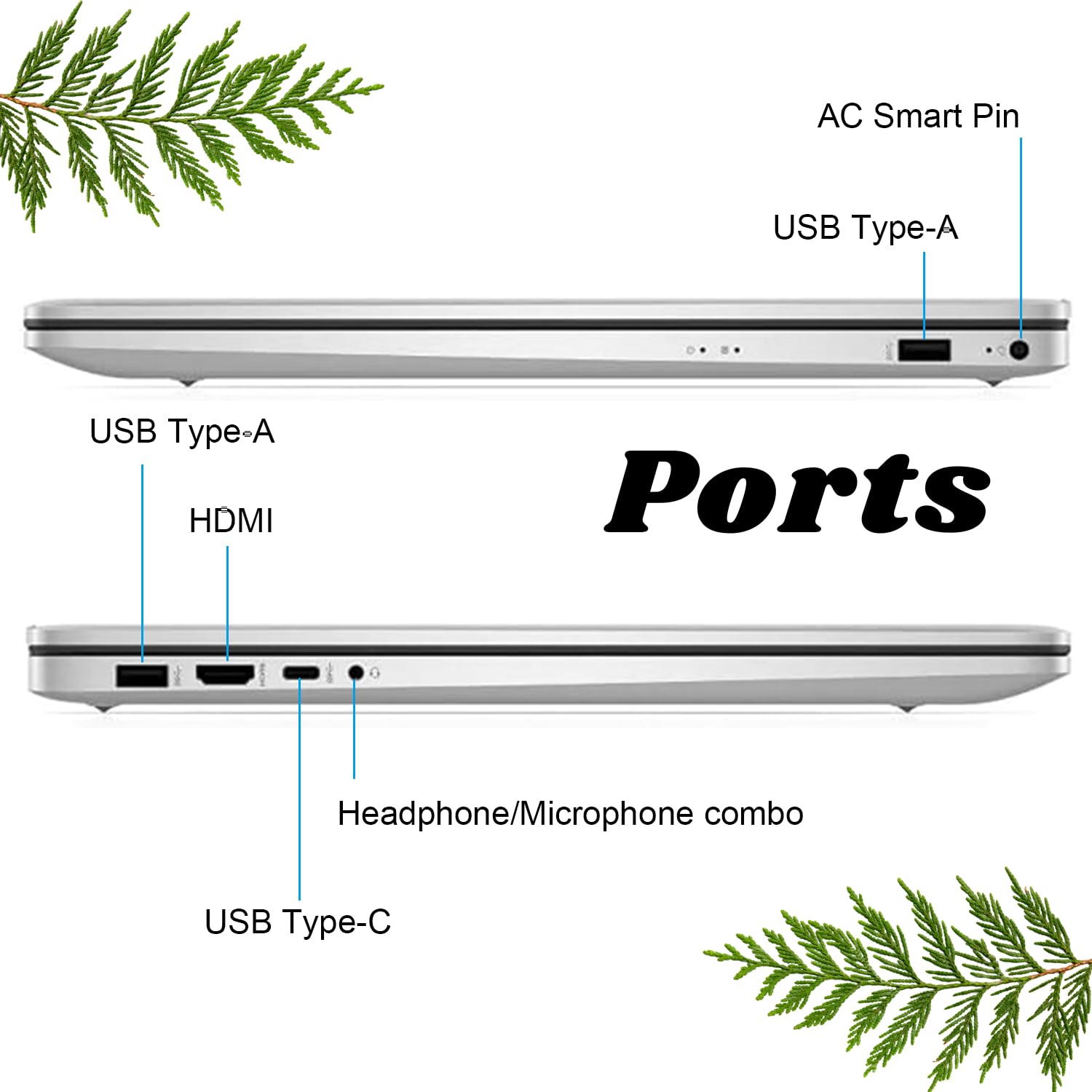 HP 2022 Newest Pavilion Laptop, 15.6" Full HD Touchscreen, AMD Ryzen 5 5500U Processor, 16GB RAM, 1TB SSD, Backlit Keyboard, Webcam, HDMI, B&O Audio, Wi-Fi 6, Bluetooth, Windows 11 Home, Silver